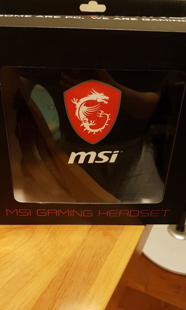 MSI Headset, 音響器材, 頭戴式/罩耳式耳機 - Carousell