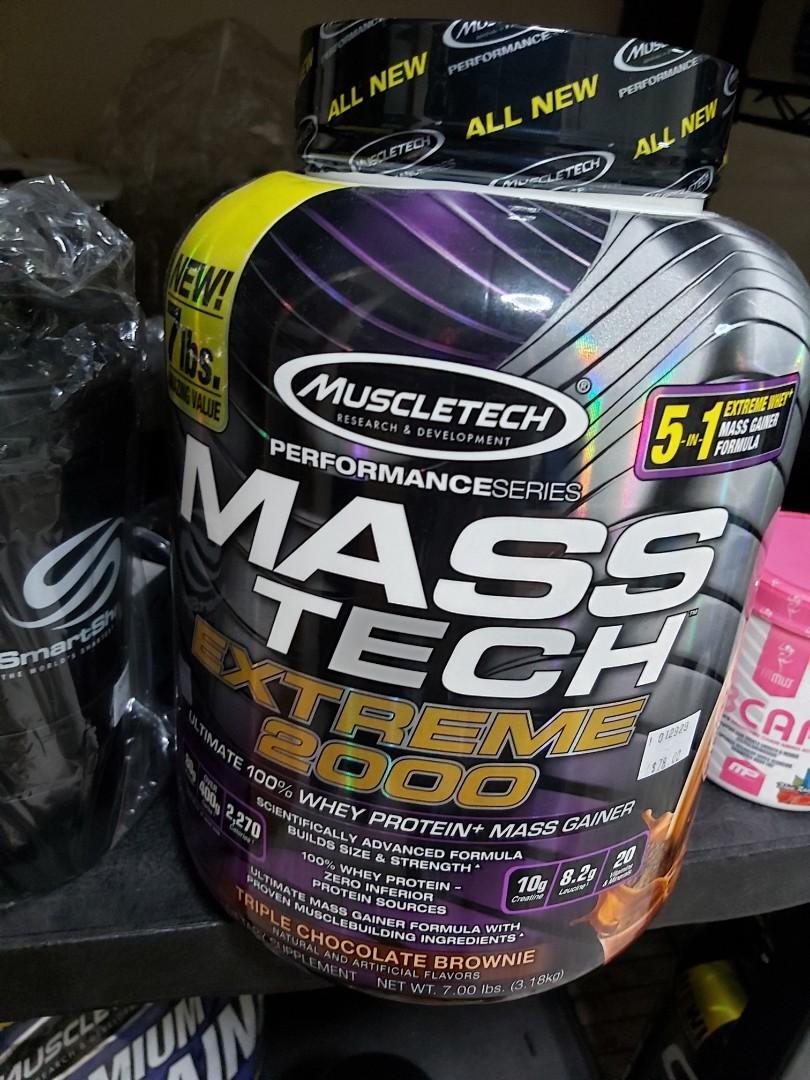 Muscletech Mass Tech Xtreme 2000, Sports Equipment, Exercise & Fitness ...