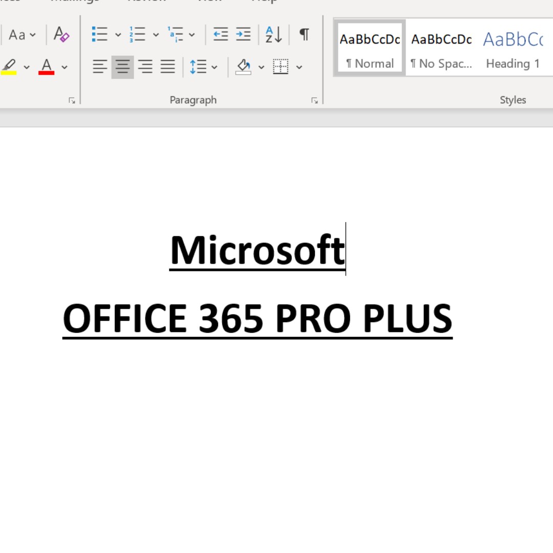 Microsoft Office 365 PRO PLUS , Everything Else on Carousell