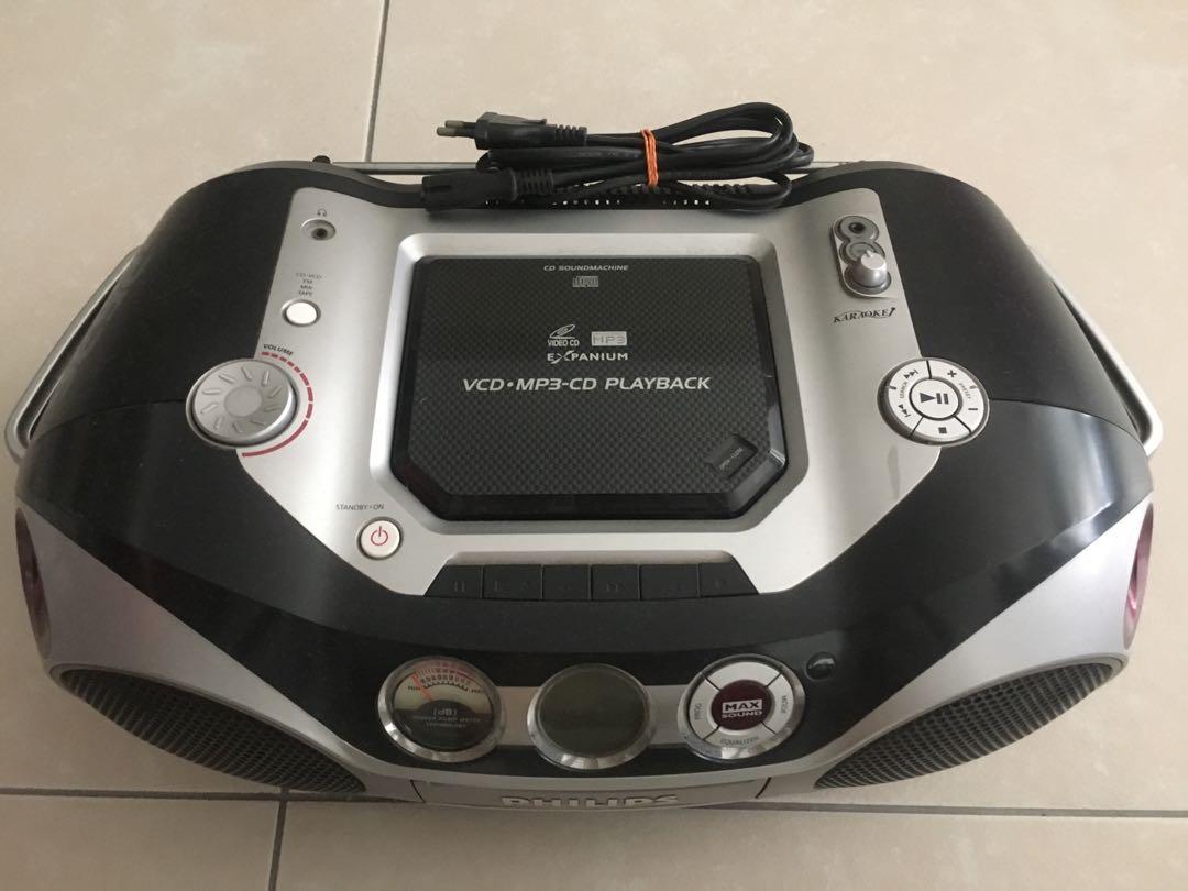 Phillips VCD MP3 CD Player, Hobbies & Toys, Music & Media, Music ...