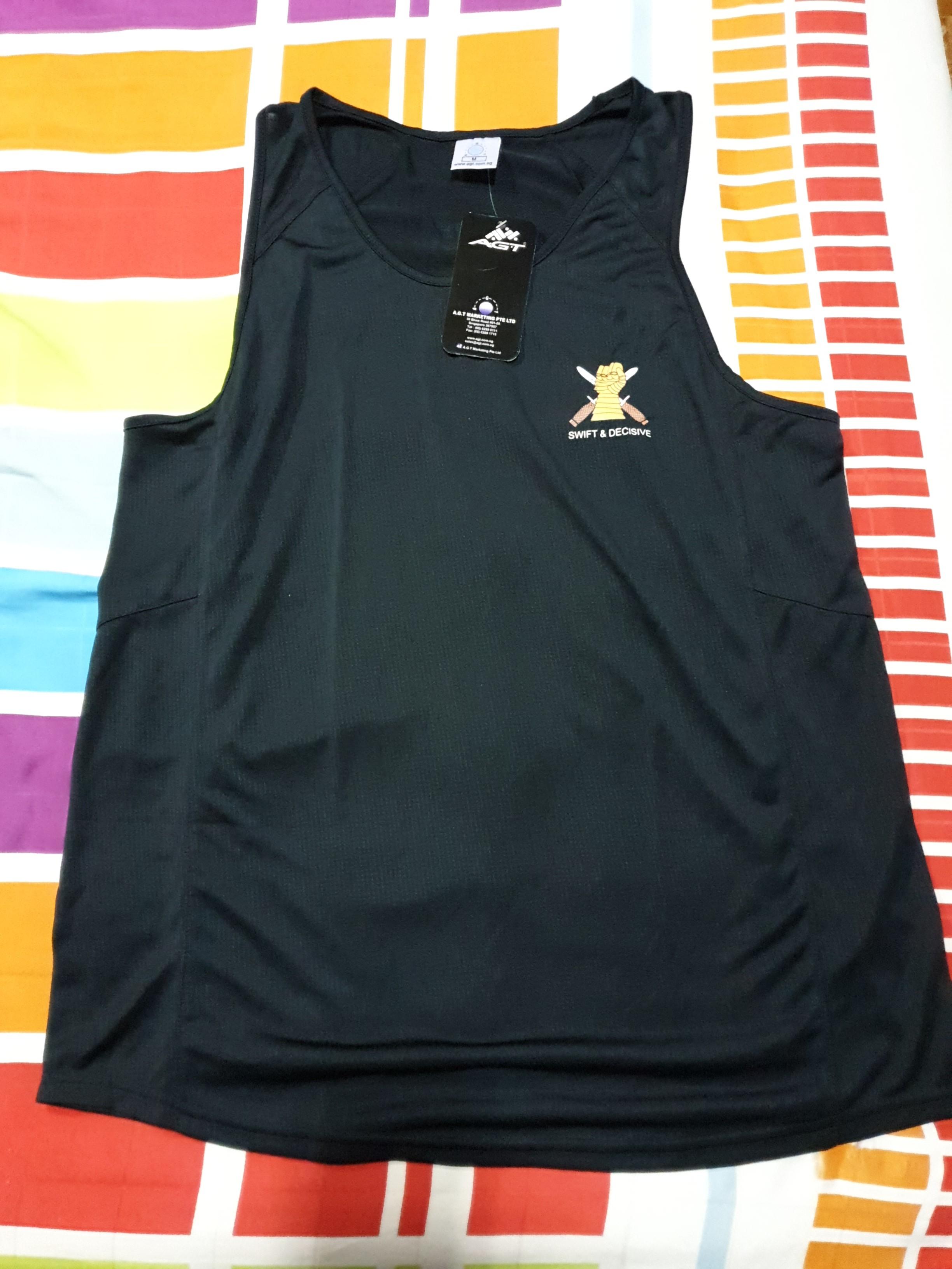 SAF armour unit singlet, Men's Fashion, Tops & Sets, Tshirts & Polo ...