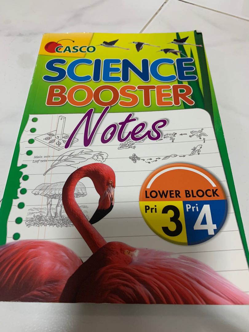 Science Booster Notes (LOWER BLOCK PRIMARY 3 & 4)by CASCO Publications ...