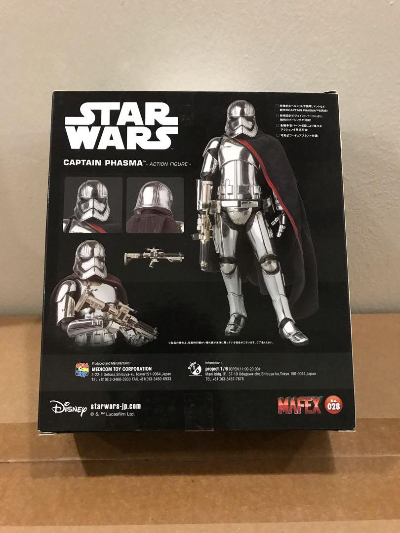 Star Wars Captain Phasma No. 28 Mafex 7” action figure, Hobbies & Toys ...
