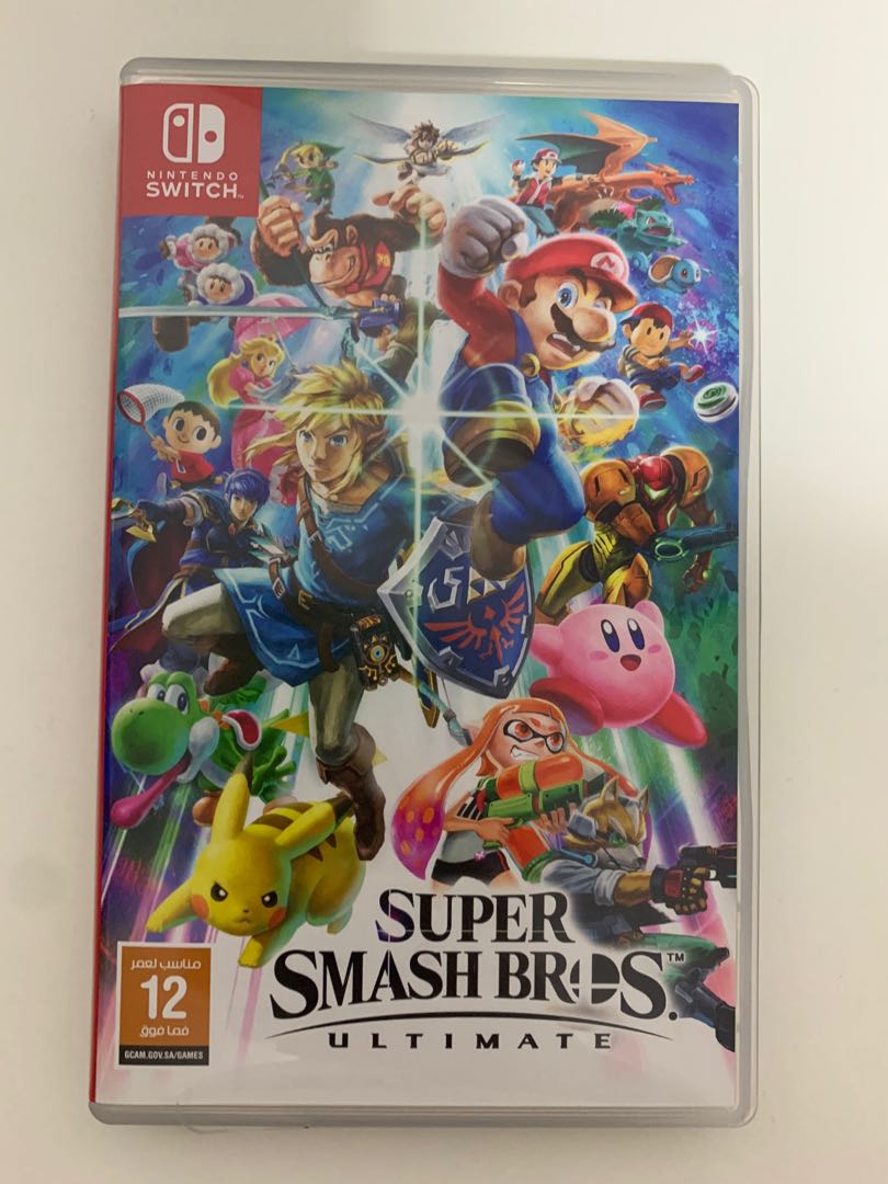 Super Smash Bros Ultimate Switch, Video Gaming, Video Games, Nintendo on Carousell