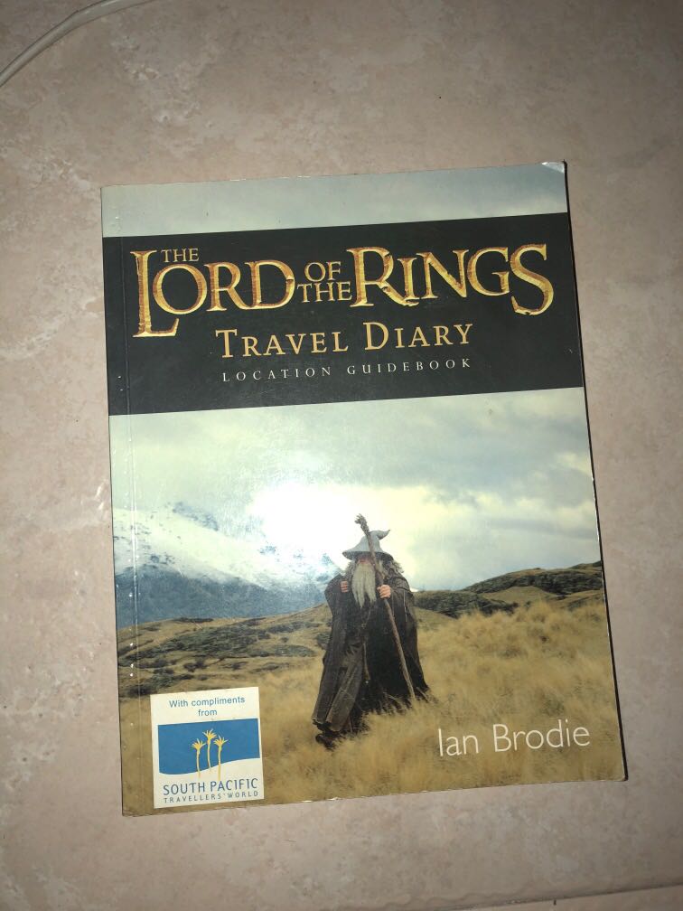The Lord Of The Rings Travel Diary, Hobbies & Toys, Books & Magazines ...