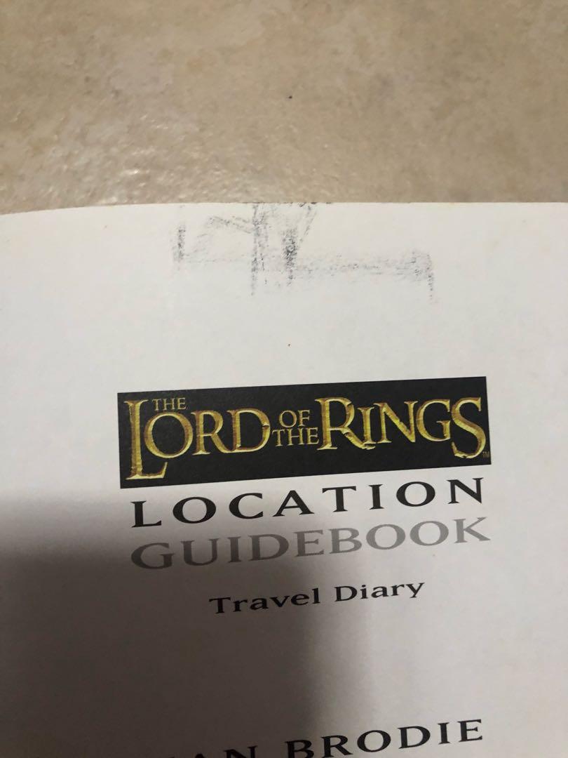 The Lord Of The Rings Travel Diary, Hobbies & Toys, Books & Magazines ...