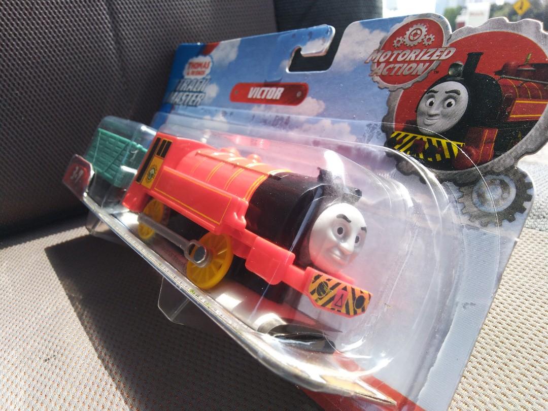 Victor Thomas and friends motorized track master Fisher Price train ...