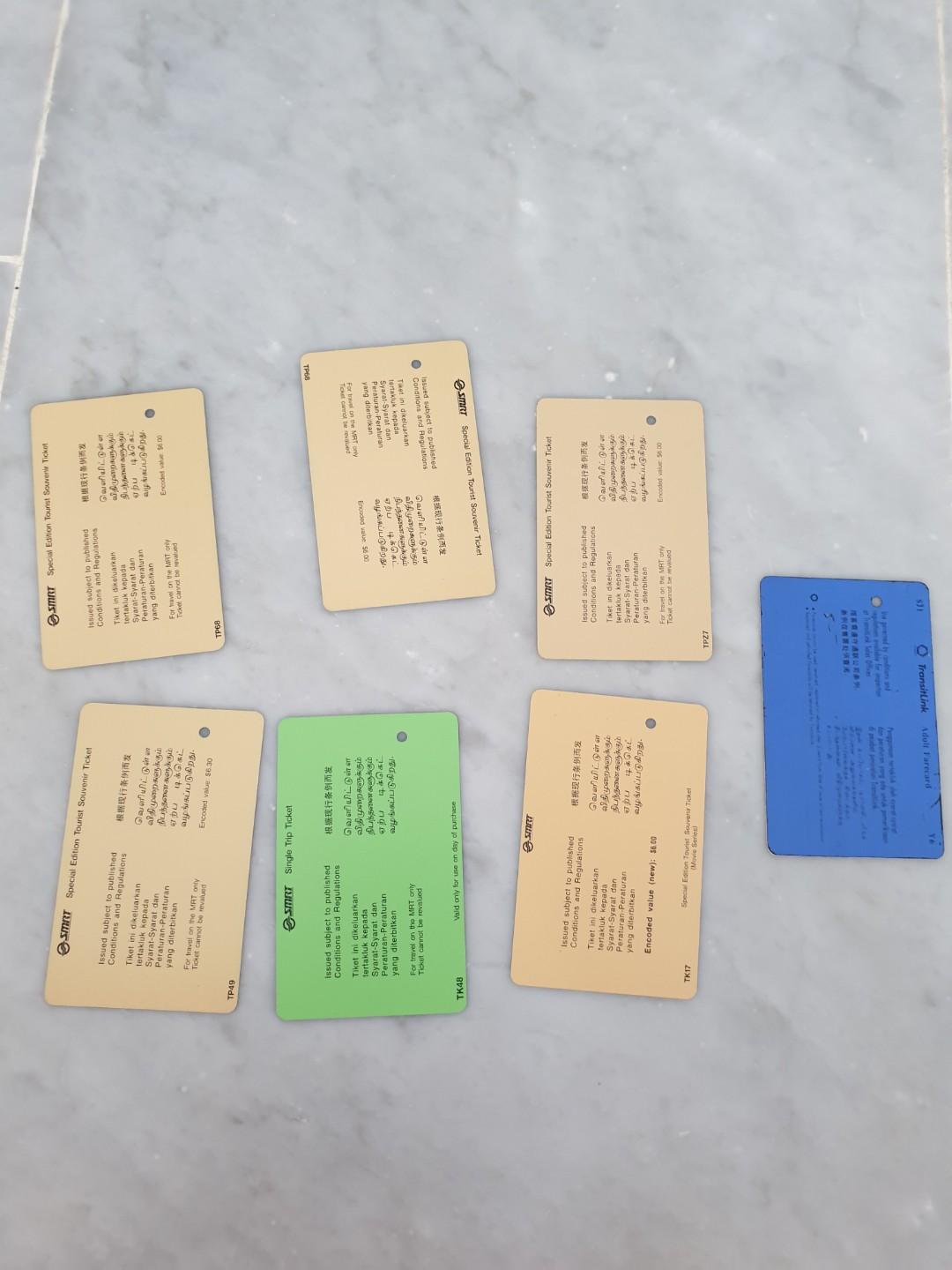 Vintage - SMRT card, Hobbies & Toys, Memorabilia & Collectibles ...