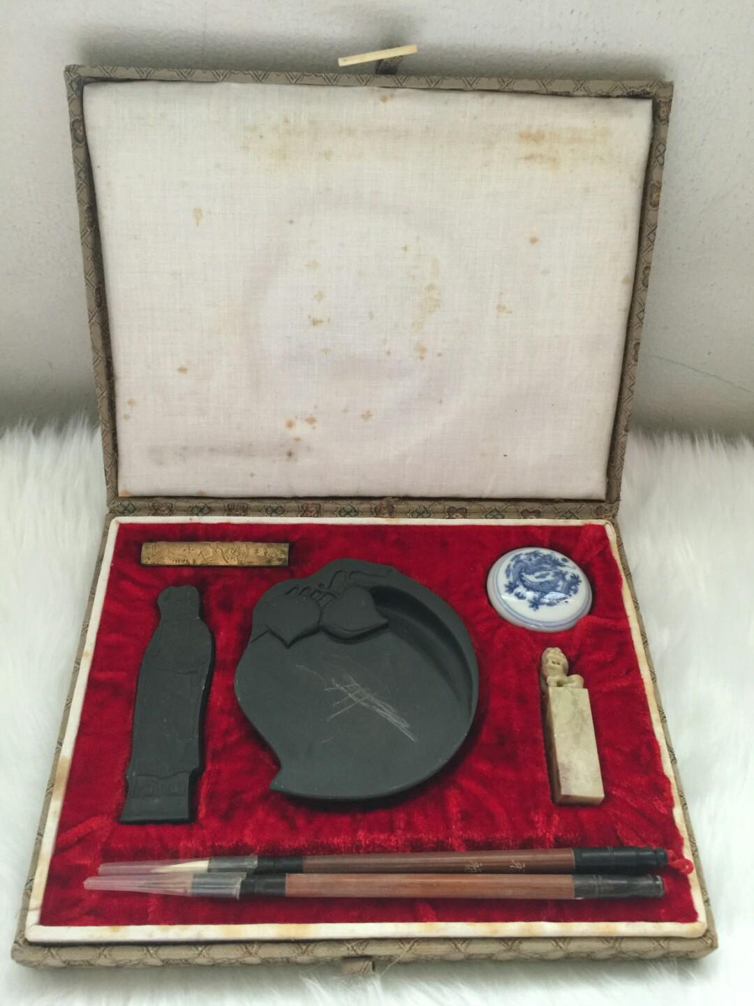 Vintage Calligraphy Set, Hobbies & Toys, Memorabilia & Collectibles ...