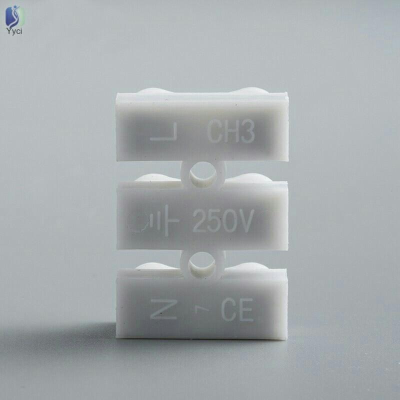 4pcs Quick-connect Terminal CH-3 Wire Connector Terminal Connector Row ...