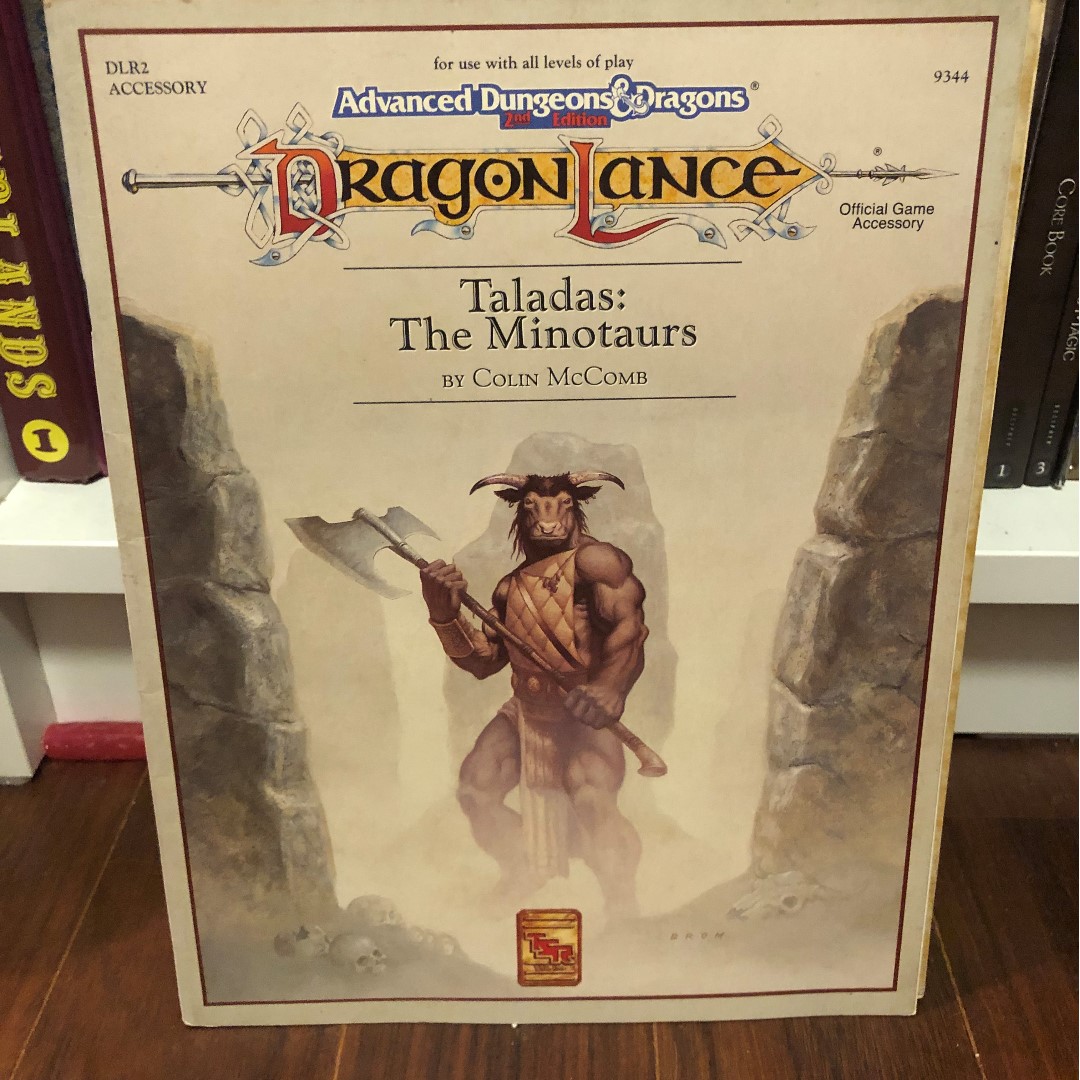 Advanced Dungeons & Dragons - Taladas: the Minotaurs, Hobbies & Toys ...