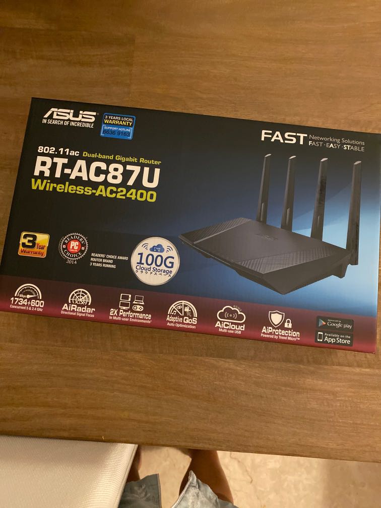 Asus RT - AC87U, Computers & Tech, Parts & Accessories, Networking on ...