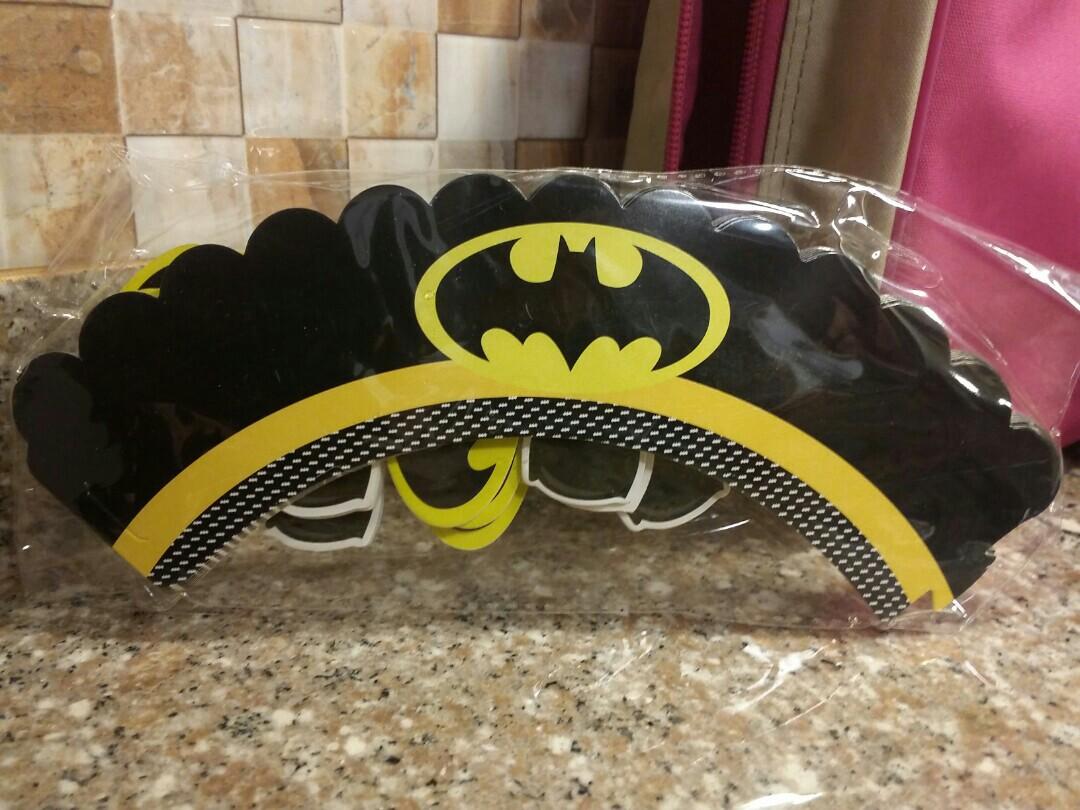 Batman Cake Topper Decoration, Food & Drinks, Homemade Bakes on Carousell