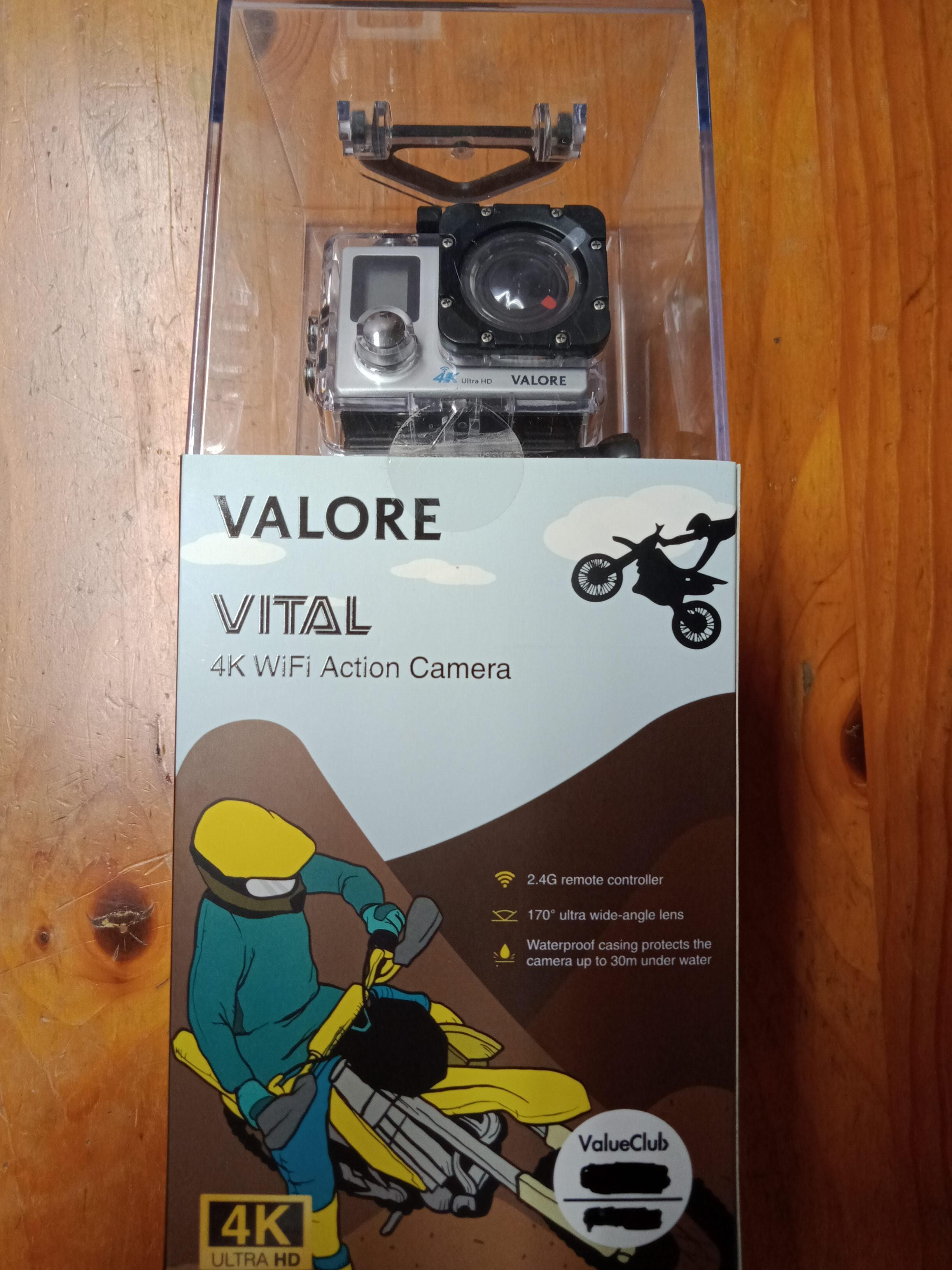 BNIB Valore Vital - 4K WiFi Action Camera (VMS57), Motorcycles ...