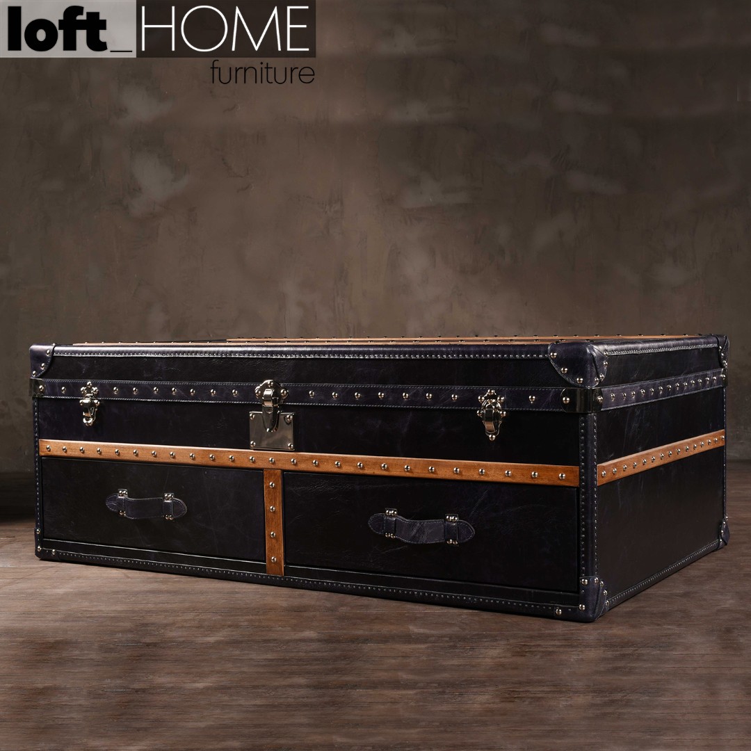 Coffee Table / Storage Box – OX TRUNK, Furniture & Home Living ...