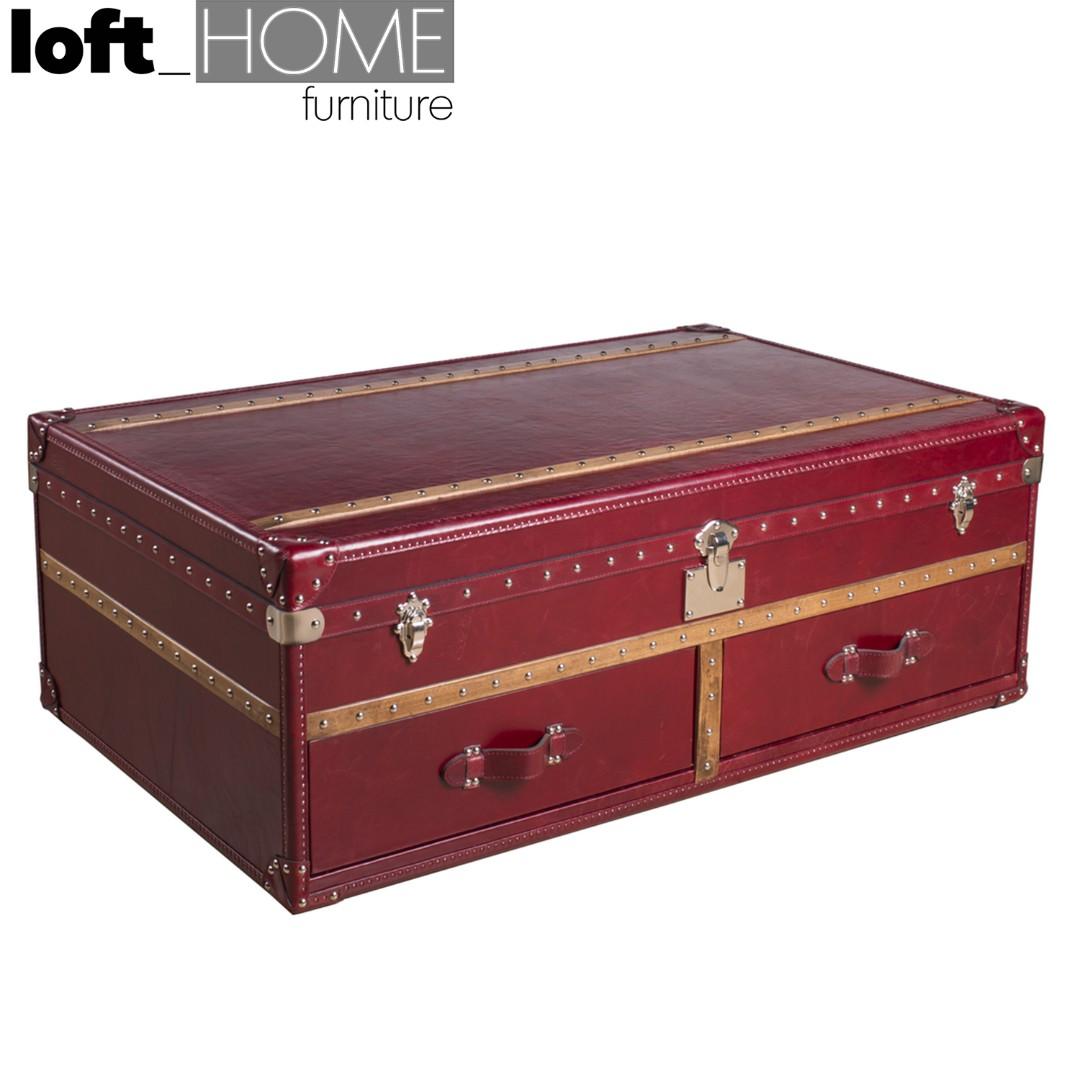 Coffee Table / Storage Box – OX TRUNK, Furniture & Home Living ...