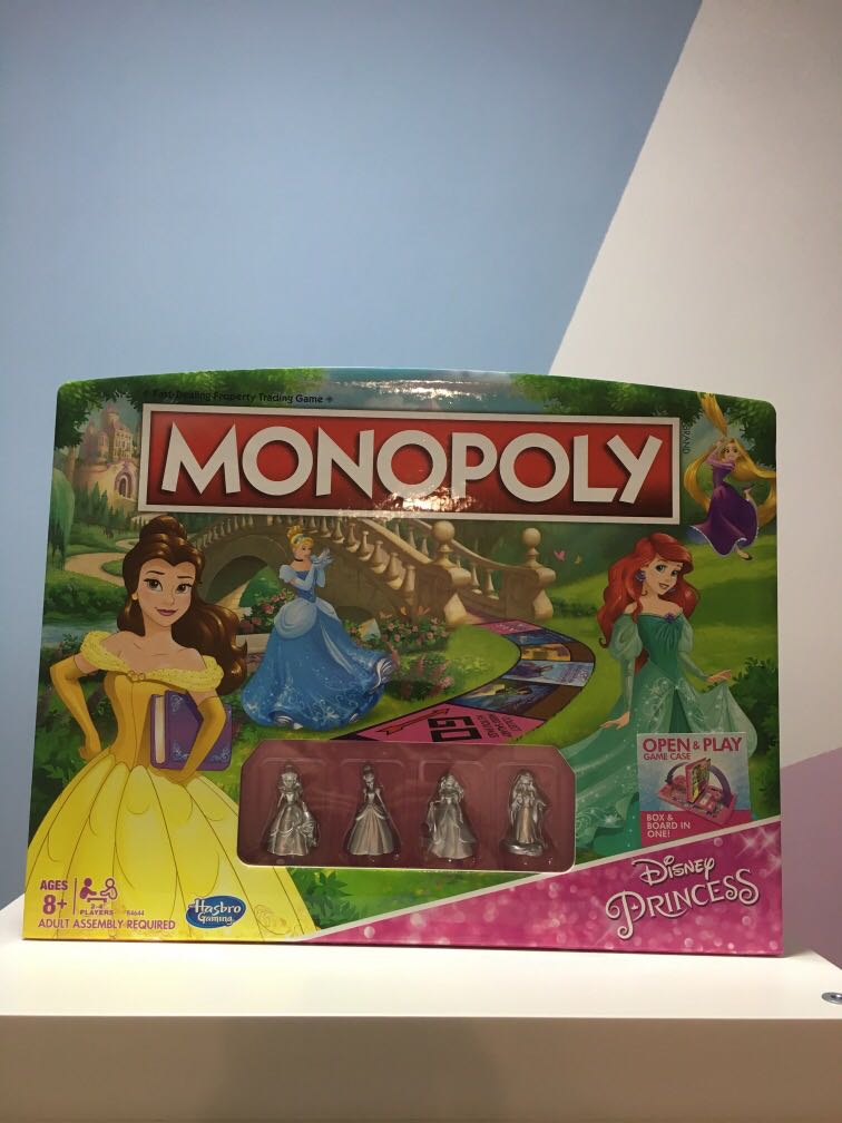 Disney princess monopoly, Hobbies & Toys, Toys & Games on Carousell