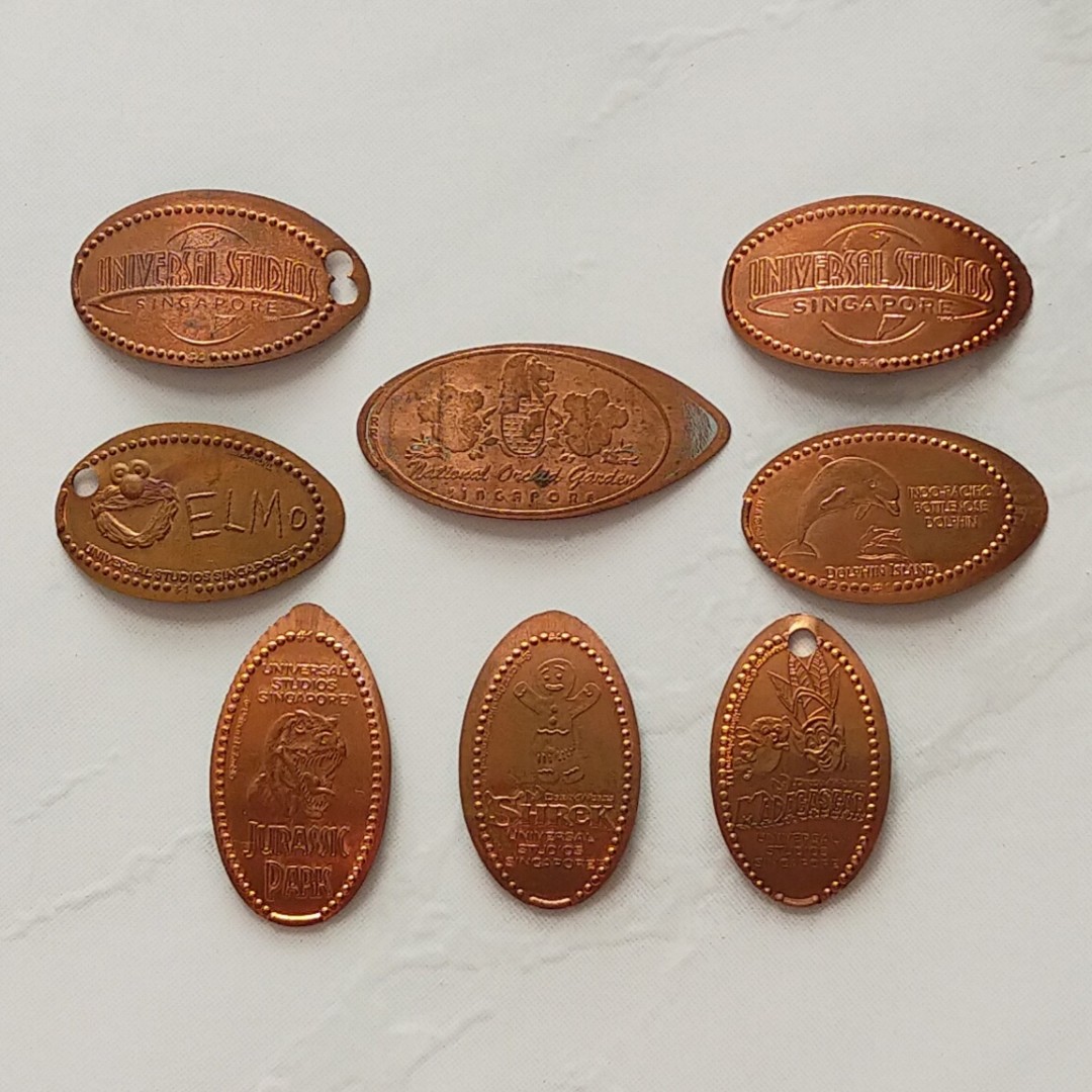 Elongated Pressed Penny Coin Souvenir, Hobbies & Toys, Memorabilia ...