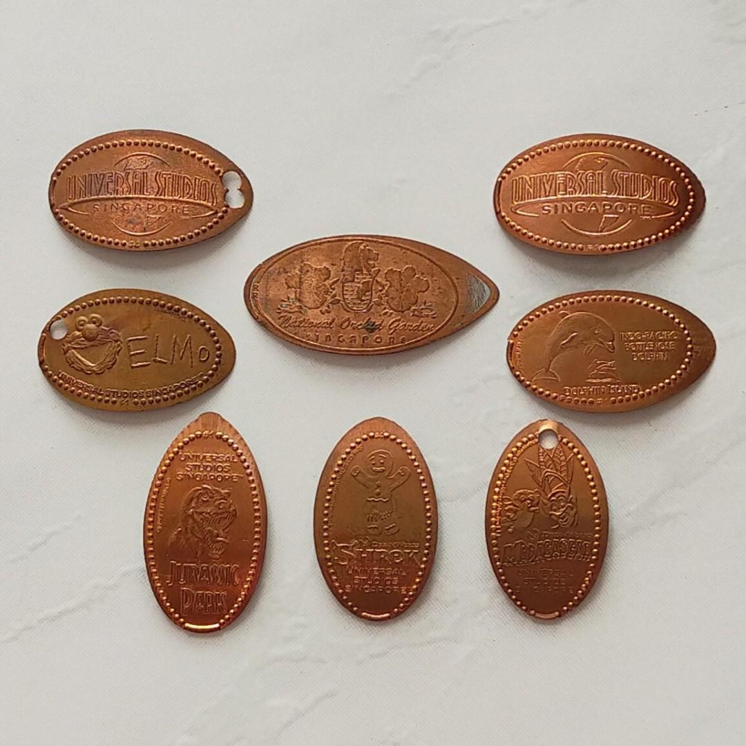 Elongated Pressed Penny Coin Souvenir, Hobbies & Toys, Memorabilia ...