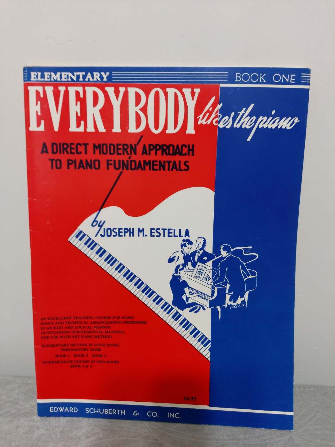 琴書Everybody likes the piano Book One, 興趣及遊戲, 書本 & 文具, 書本及雜誌 - 補充練習 ...