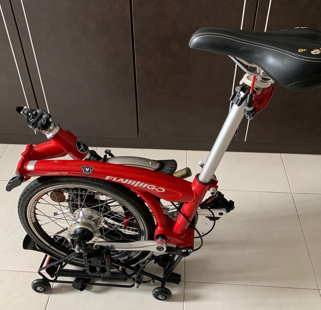 FLAMINGO BP - foldable bike, Sports Equipment, Bicycles & Parts ...