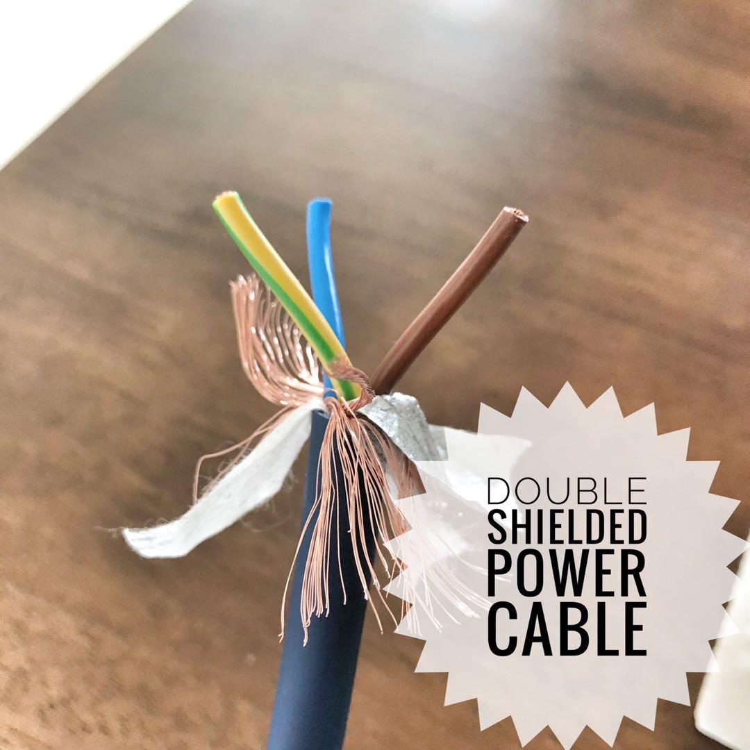 Gotham Audio Swiss Made Audiophile Power Cable 🇨🇭(Length: 1.5m), Audio ...