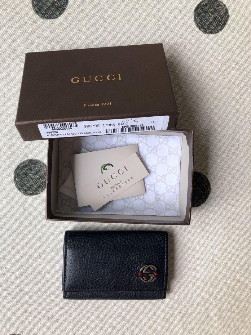 Gucci Key Case, Luxury, Bags & Wallets, Others on Carousell