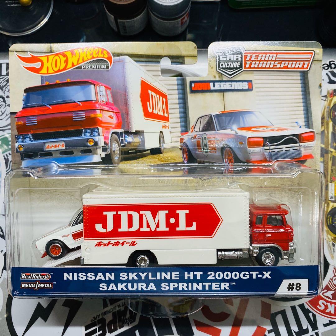 Hot Wheels Car Culture Team Transport Nissan Skyline HT 2000 GT-X ...