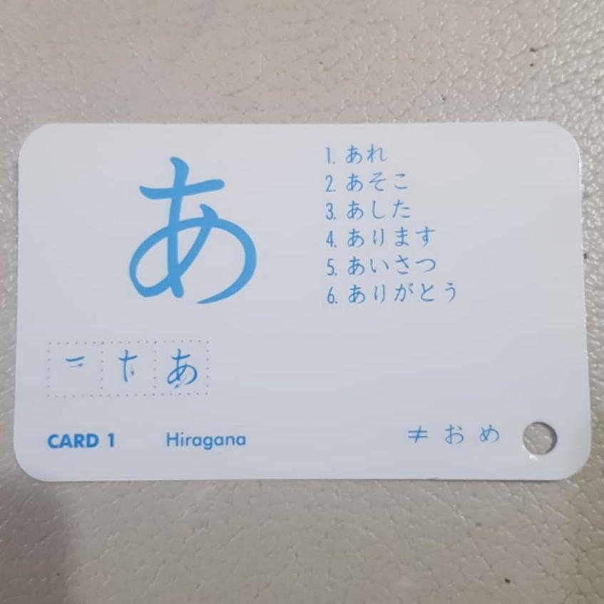 Flash Card Hiragana Katakana at Harry Herzog blog