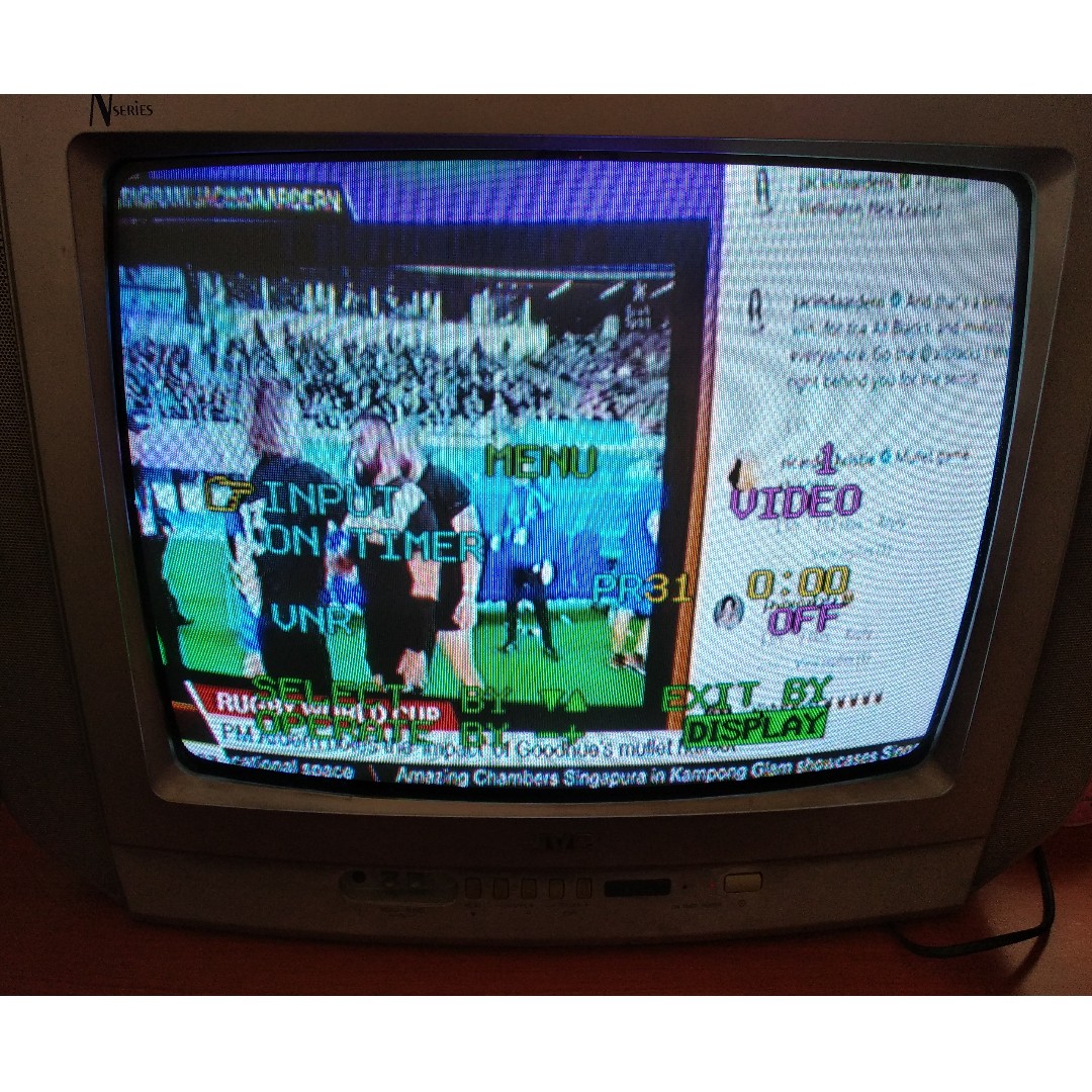 JVC CRT TV 20 Inch working condition, TV & Home Appliances, TV ...