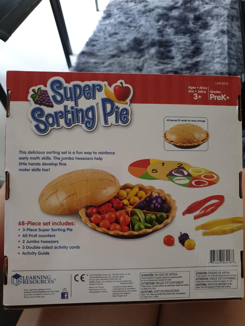 Learning Resources Super sorting Pie, Hobbies & Toys, Toys & Games on ...