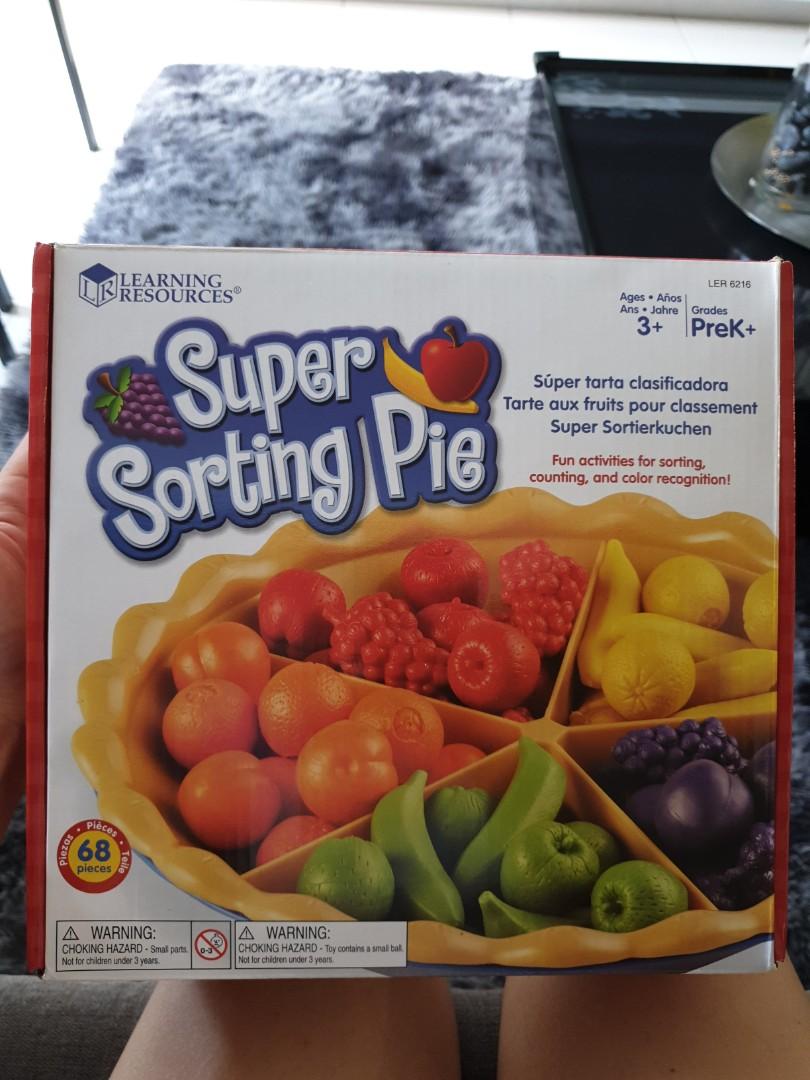 Learning Resources Super sorting Pie, Hobbies & Toys, Toys & Games on ...