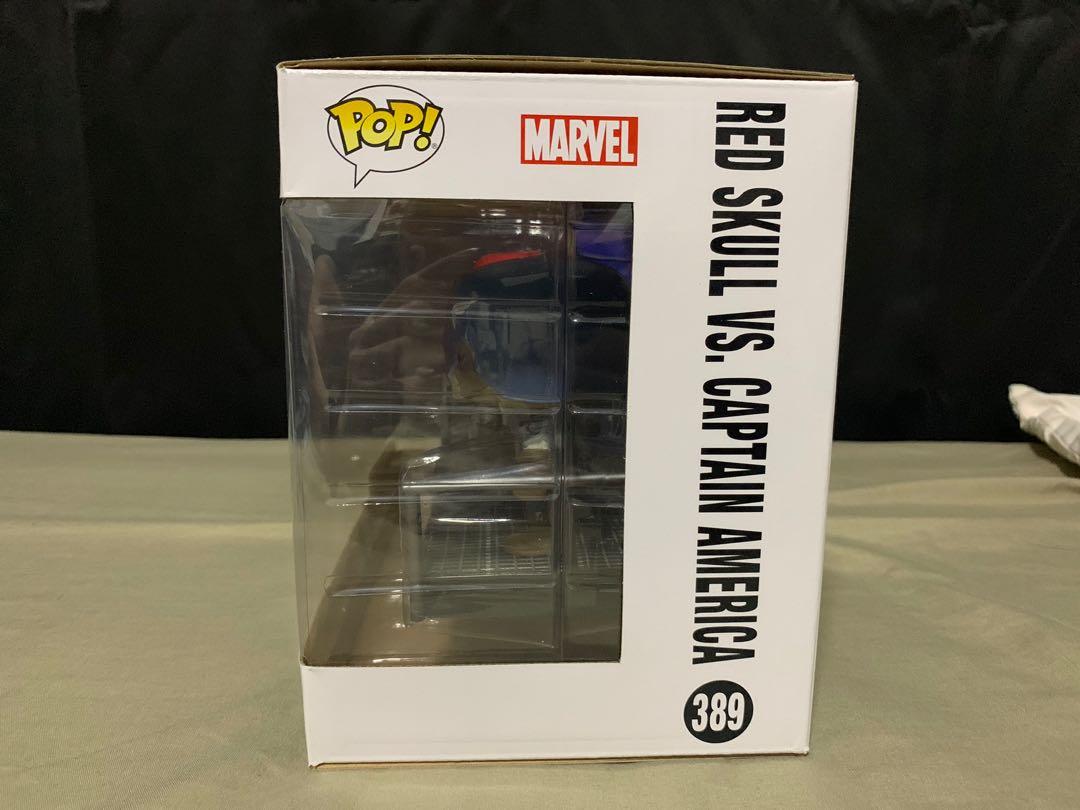 Marvel Funko POP Red Skull vs. Captain America Movie Moment (Marvel ...
