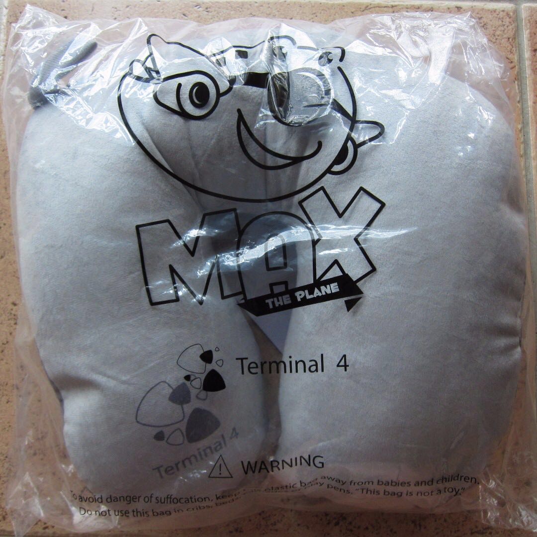 Max The Plane Plush Toy - Convertible Travel Pillow, Hobbies & Toys ...