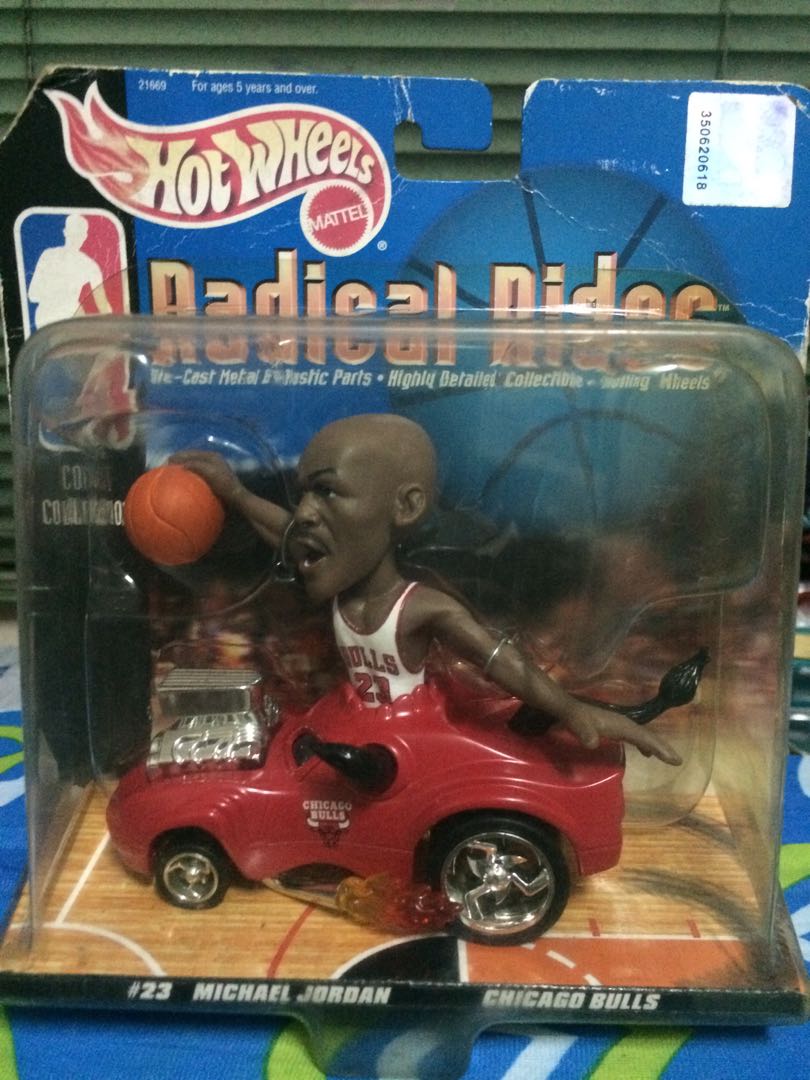 Michael jordan hot wheels radical rides, Hobbies & Toys, Toys & Games ...
