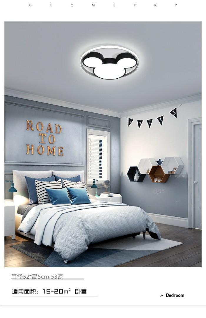 SKU:1521-Mickey mouse ceiling lights (glow), Babies & Kids, Baby ...