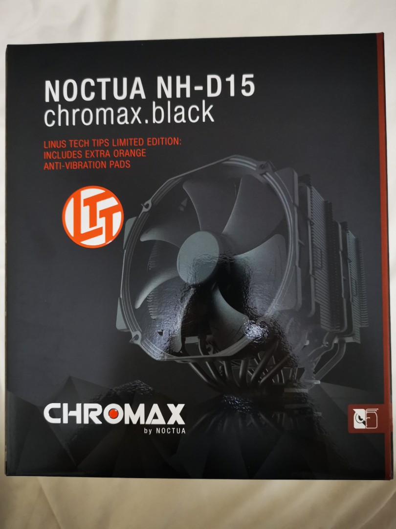 Noctua NH-D15 chromax.black LTT Limited Edition, Computers & Tech ...