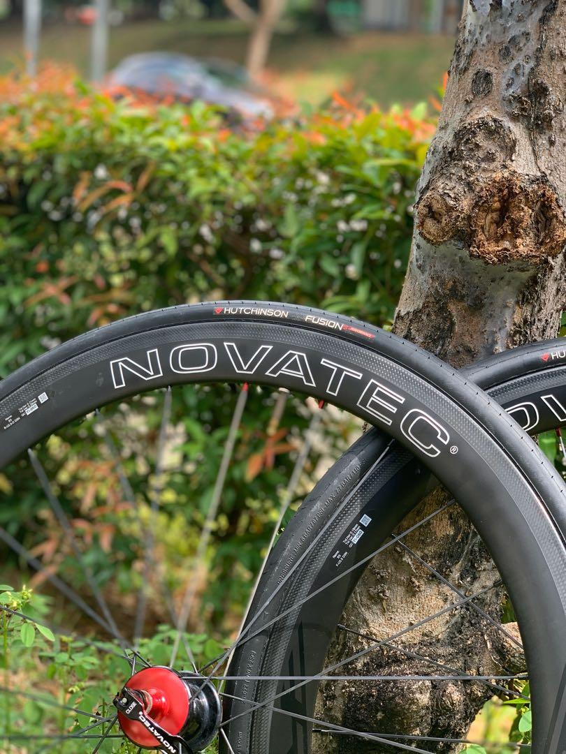 Novatec R5 Carbon Wheelset, Sports Equipment, Bicycles & Parts ...