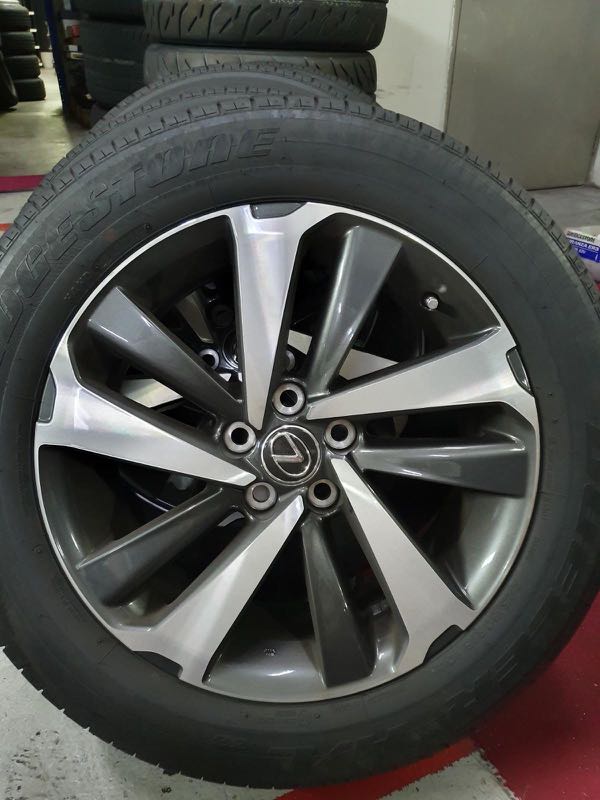 Original Lexus NX300 rims & tyres, Car Accessories, Tyres & Rims on ...