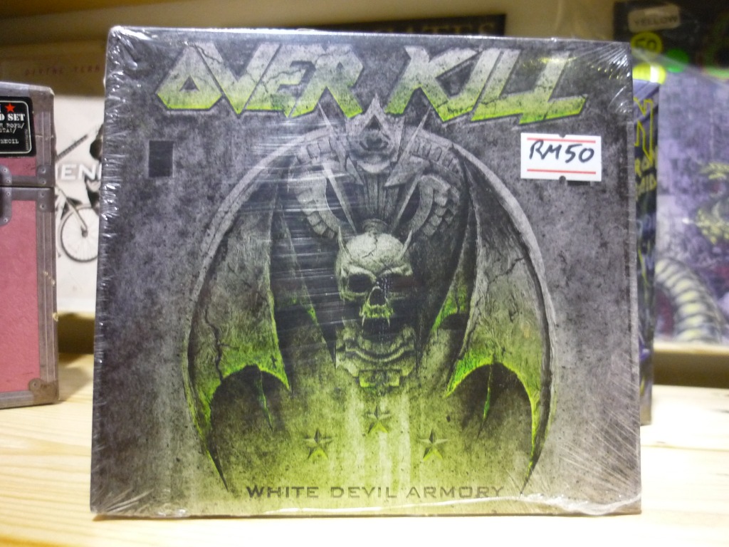 OVER KILL - White Devil Armory CD, Hobbies & Toys, Music & Media, CDs & DVDs on Carousell
