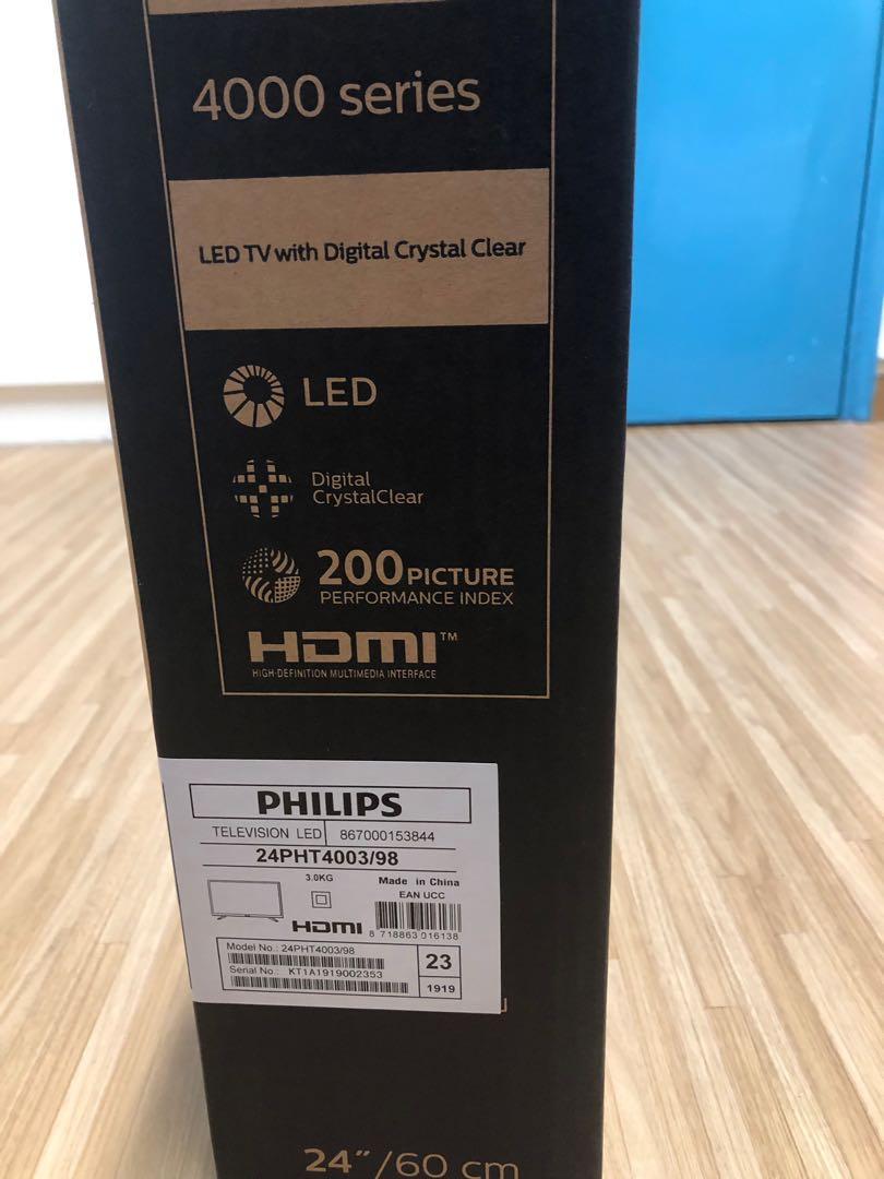 Philips 24 inch TV LED, TV & Home Appliances, TV & Entertainment, TV ...