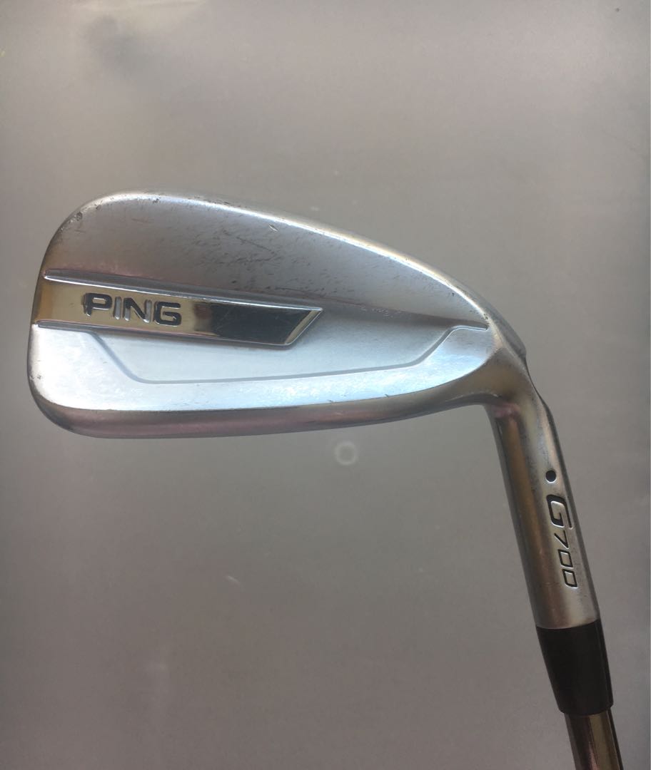 Ping G700 4-PW Iron Set With Recoil F3 Regular Graphite Shaft, Sports Equipment, Sports & Games ...