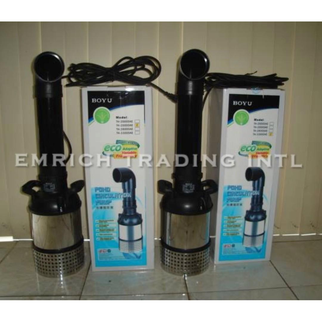 POND TRANSFER PUMP WATER BOYU, Pet Supplies, Homes & Other Pet ...