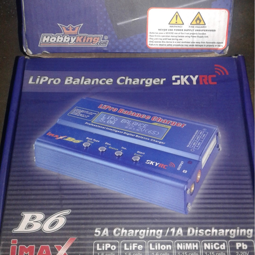 Sky RC B6 Battery Charger for Tamiya/RC, Computers & Tech, Parts ...