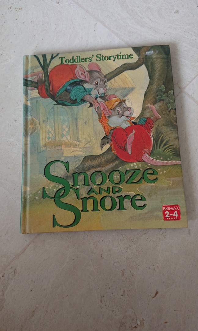 Snooze and snore, Hobbies & Toys, Books & Magazines, Children's Books ...