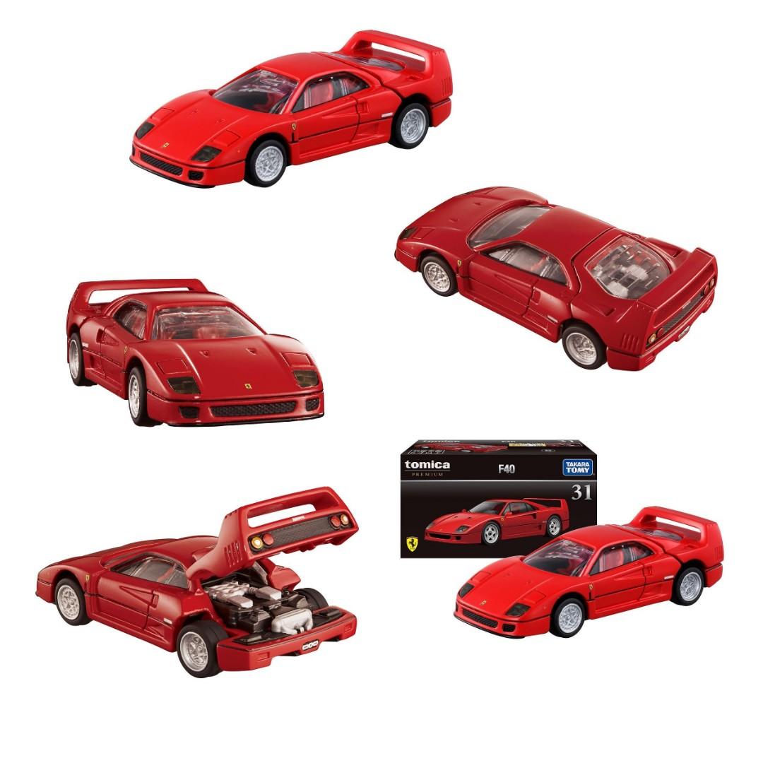Tomica Premium - Ferrari : F40 / Testarossa / 512 BB / Dino 246 GT ( 06 ...