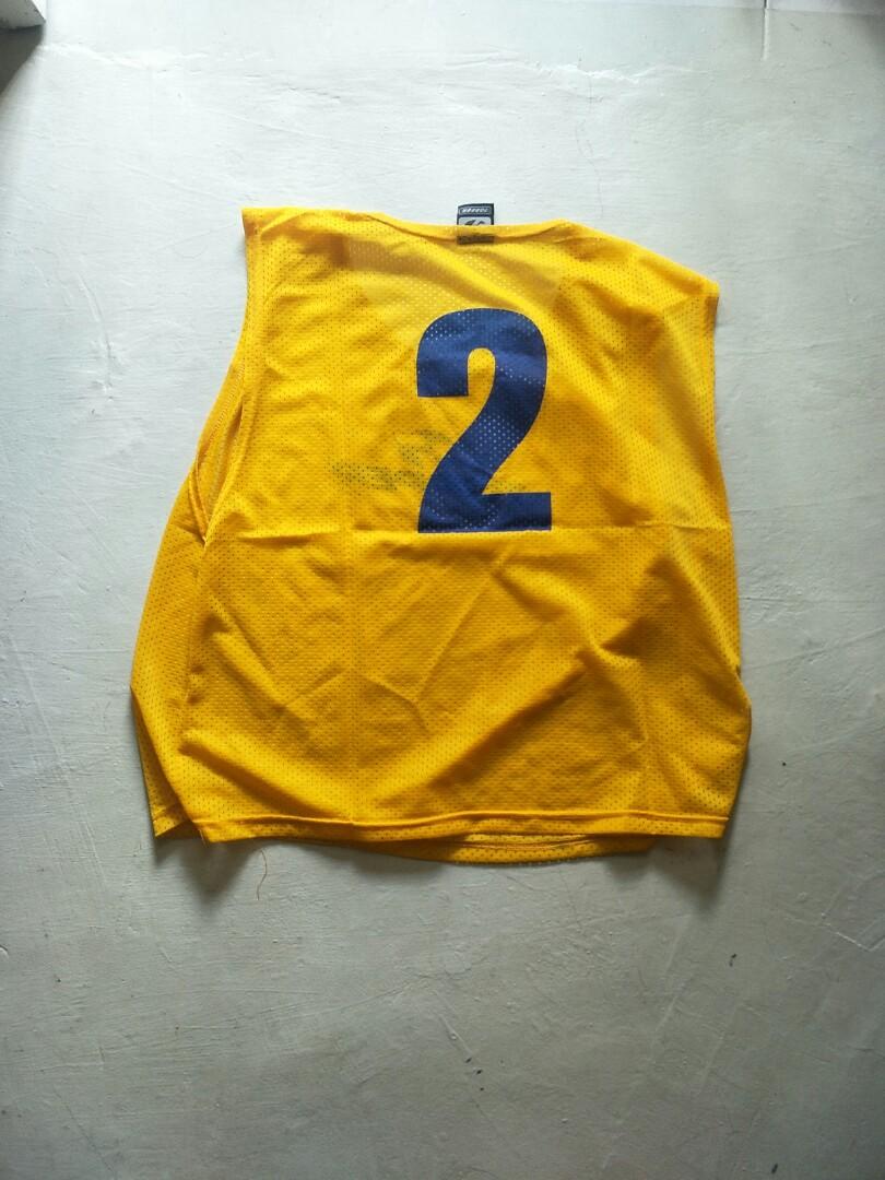 Topper Brazil dryfit team singlet with numbers, Men's Fashion ...