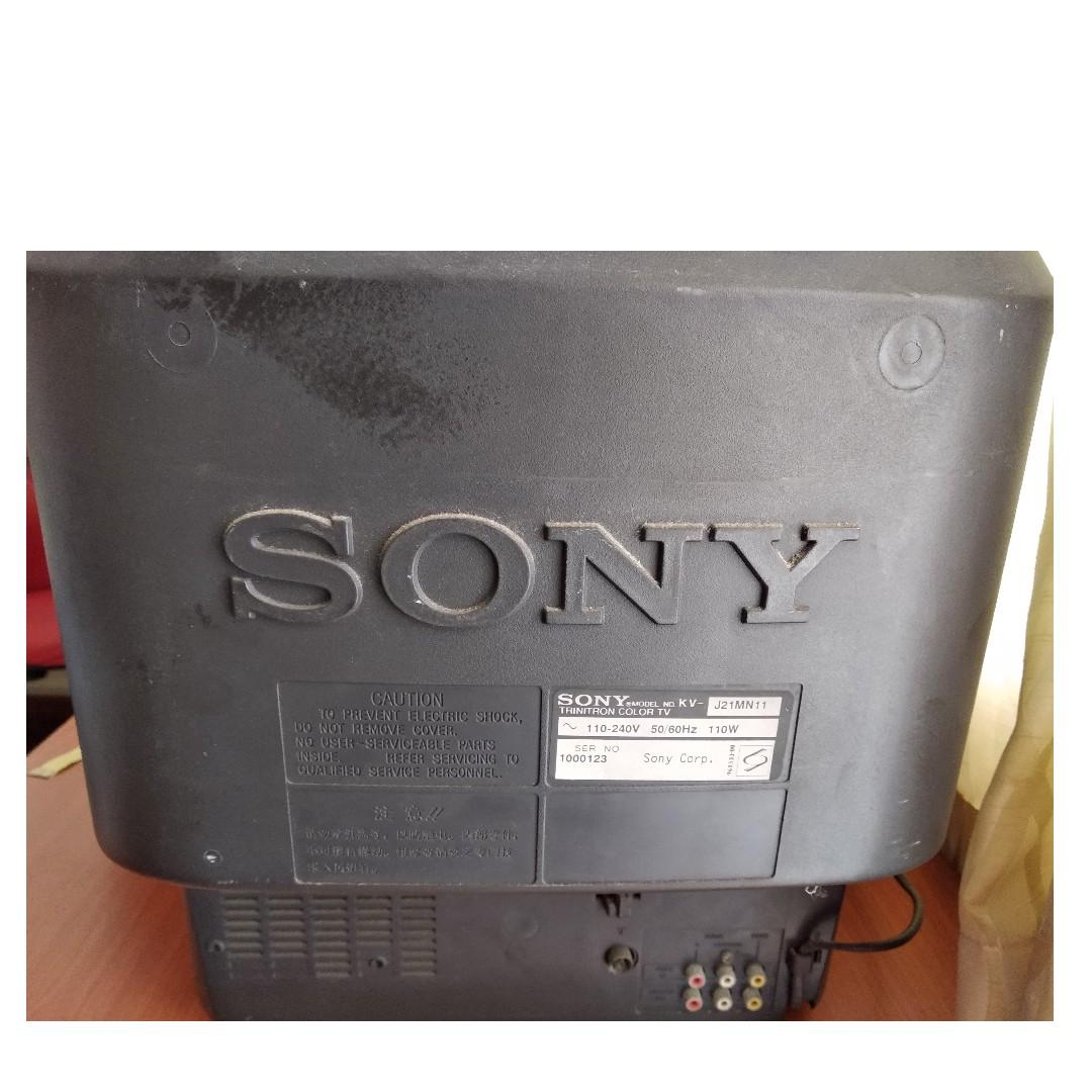 Working SONY CRT TV 20 Inch, TV & Home Appliances, TV & Entertainment ...