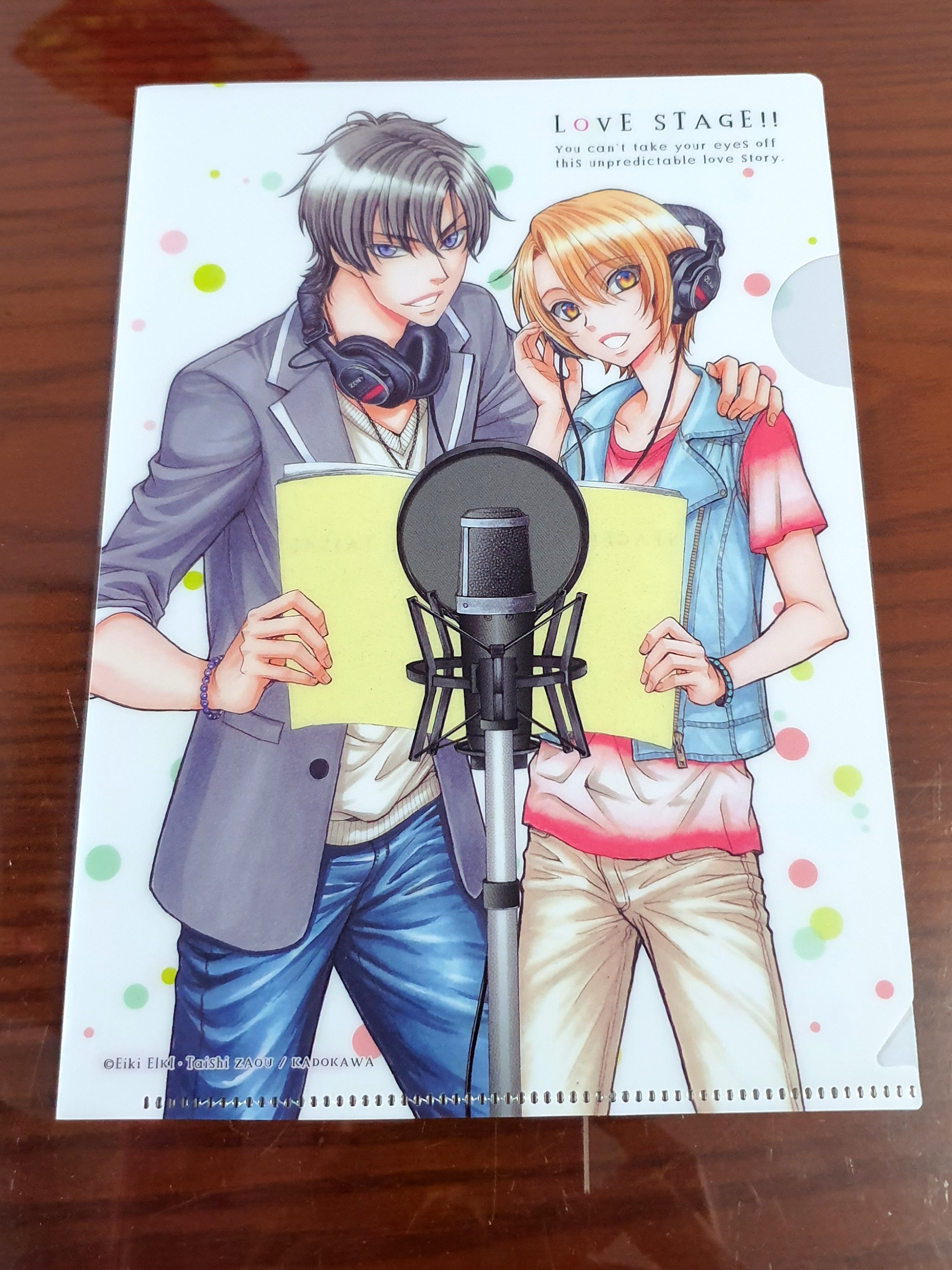 (Yaoi) Love Stage Limited Edition Clear File + Animate X Ciel Kabedon Booklet, Everything Else ...