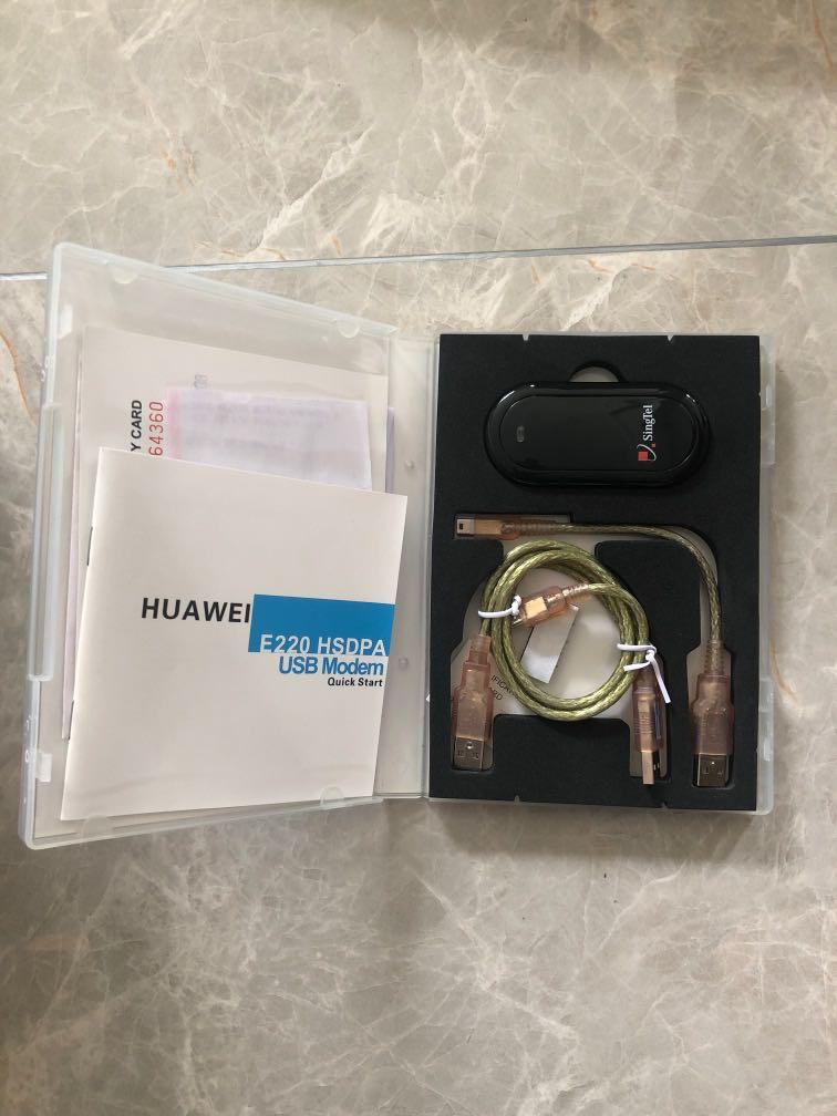 3G USB Huawei E220 Modem, Computers & Tech, Parts & Accessories ...